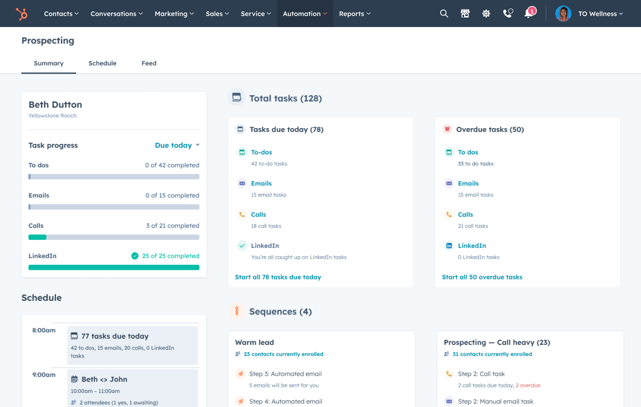Hubspot Launches Prospecting Workspace Beta